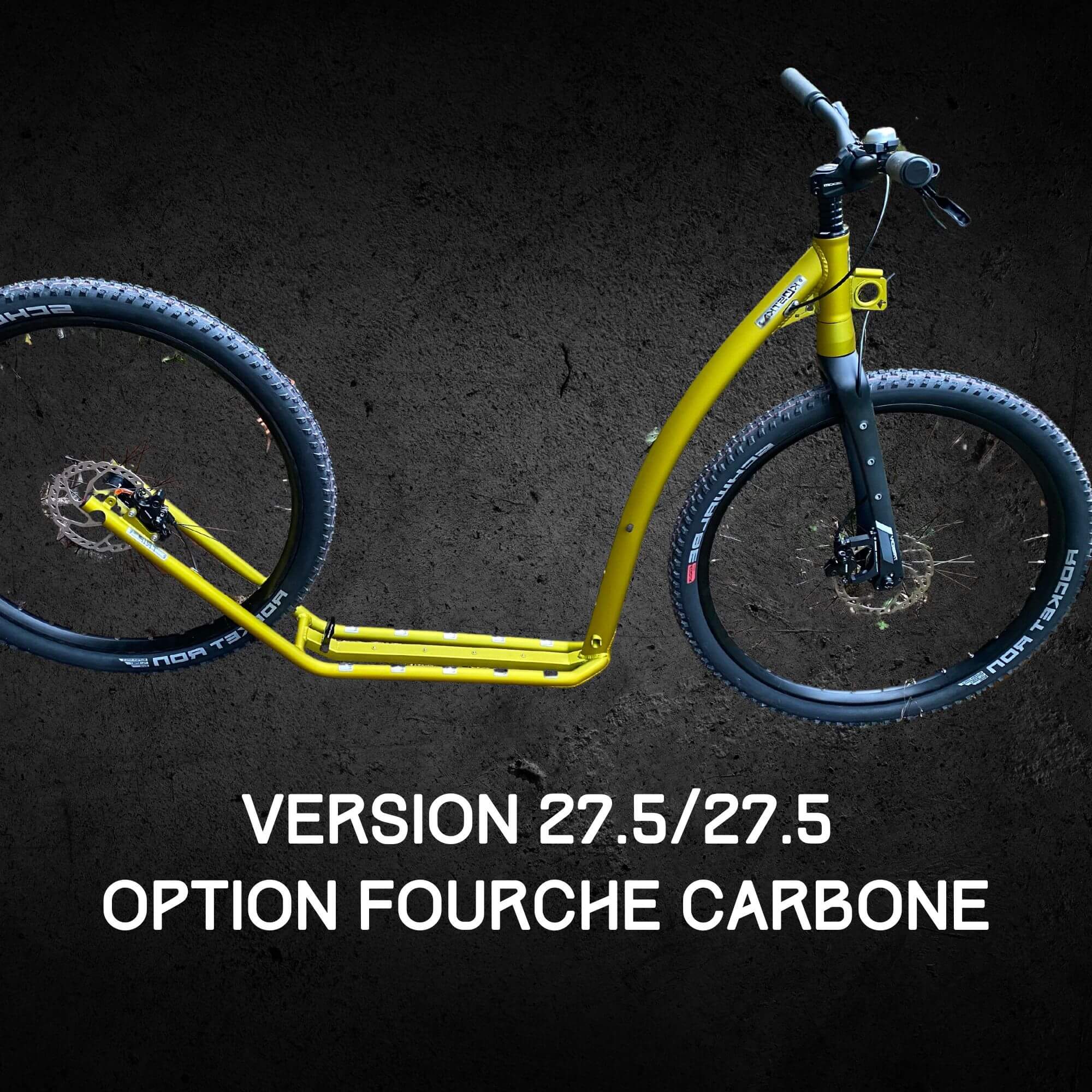 Trottinette KOSTKA TRIP MAX (G7) : Stabilité et vitesse garanties